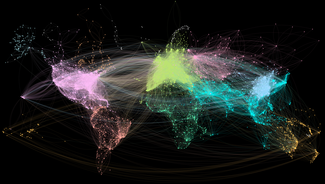 Visualisation of Airport Connectivity - dewald